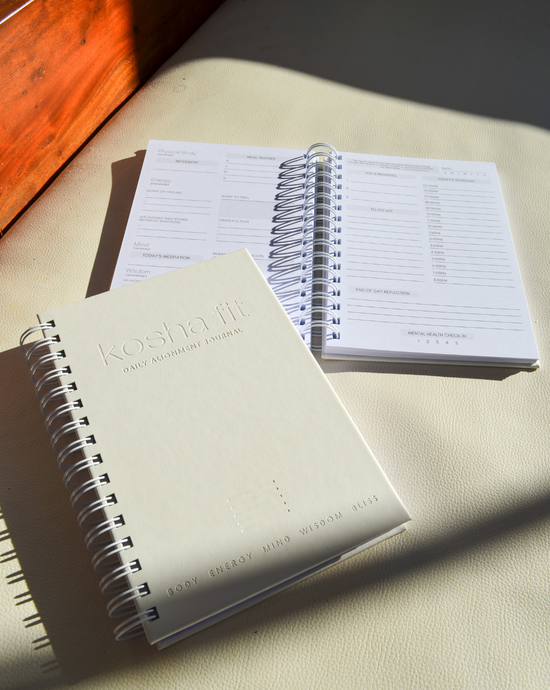 Daily Alignment Journal - Guided Wellness Prompts & Productivity – Kosha Fit